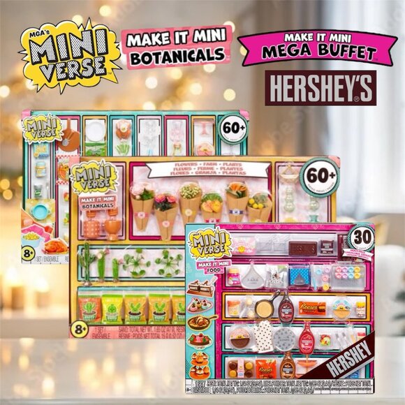 Mini Verse | Toys | Mgas Miniverse Make It Mini Bundle Lot Of Mega ...